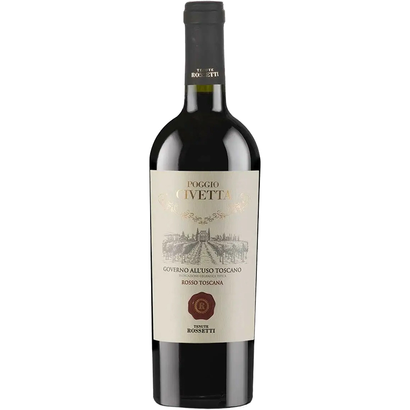 TOSCANA - TENUTE ROSSETTI GOVERNO Italian Red Wine
