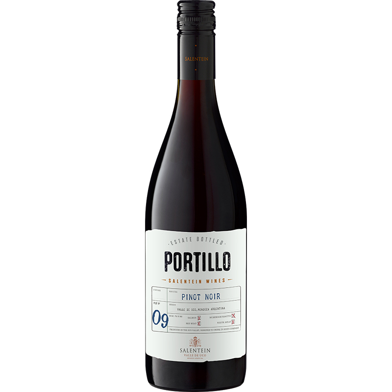PINOT NOIR - SALENTEIN PORTILLO UCO VALLEY VEGAN 2021 Argentinian Red Wine