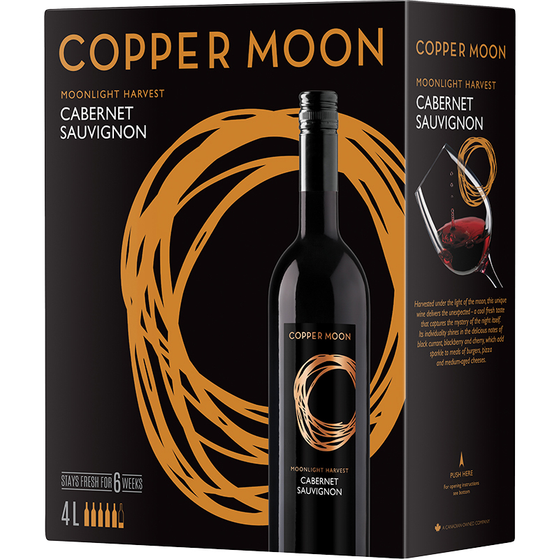 COPPER MOON - CABERNET SAUVIGNON Canadian Red Wine