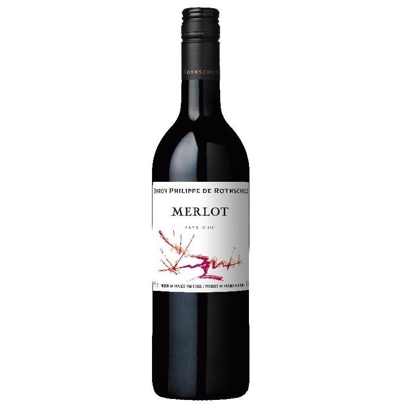 PAYS D'OC MERLOT - ROTHSCHILD French Red Wine