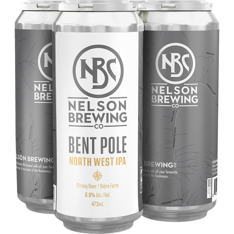 NELSON BREWING COMPANY - BENT POLE IPA TALL CAN Canadian Domestic Beer