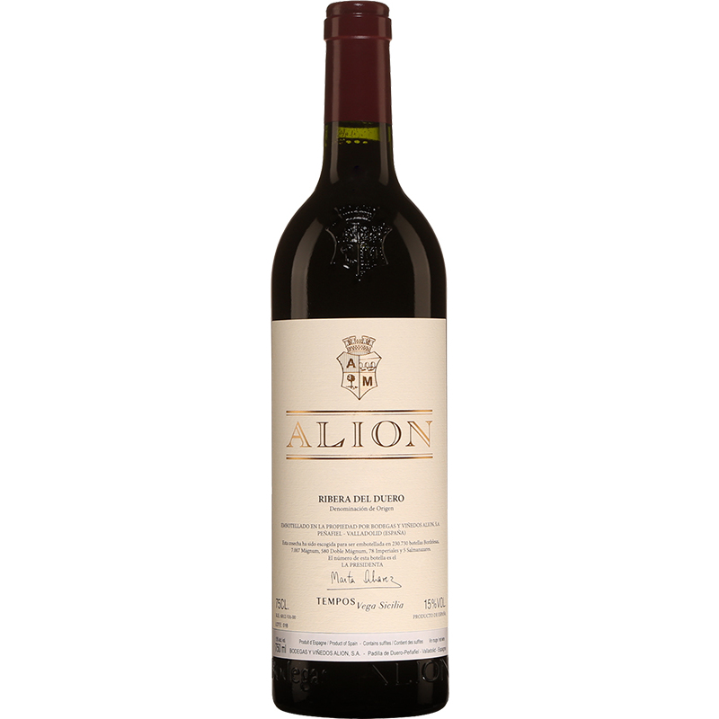 RIBERA DEL DUERO - VEGA SICILIA ALION 2021 Spanish Red Wine