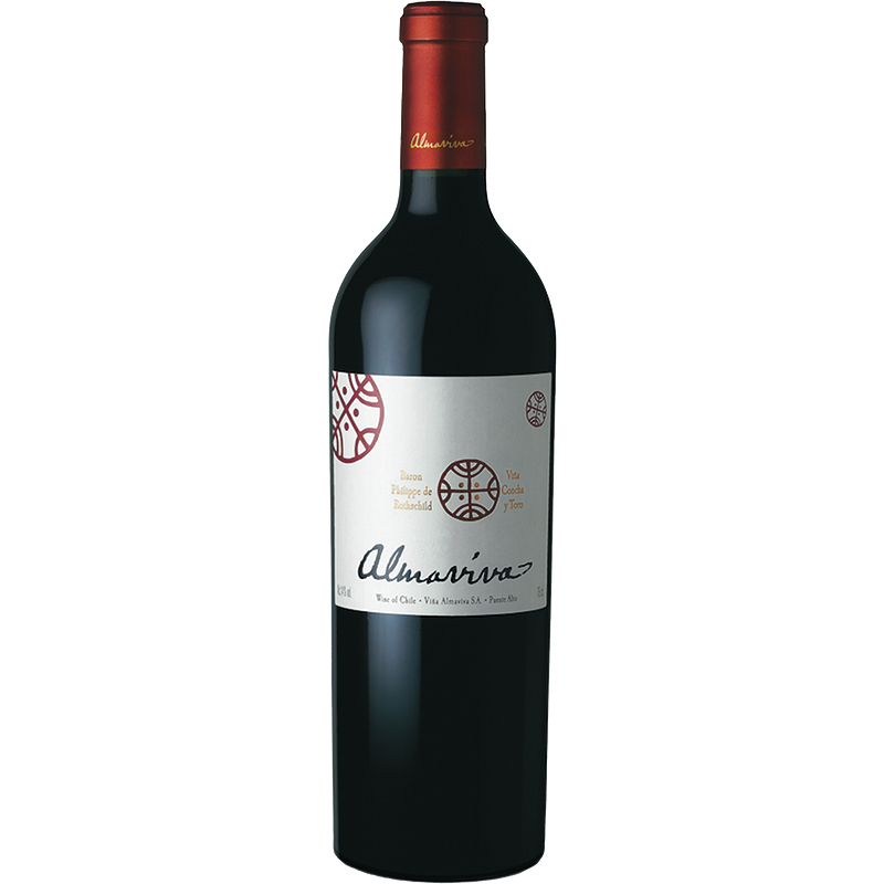 PUENTE ALTA RED - ROTHSCHILD CONCHA Y TORO ALMAVIVA 2018 Chilean Red Wine