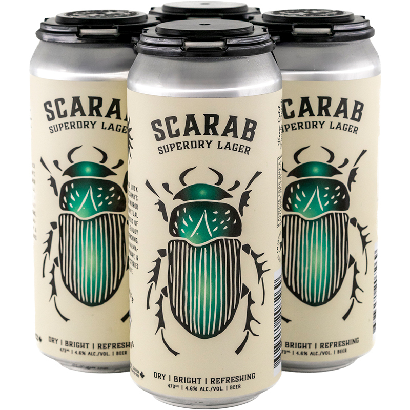 STRANGE FELLOWS BREWING - SCARAB SUPER DRY LAGER TALL CAN Canadian ...