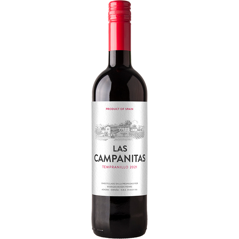 Vino De La Tierra Tempranillo Las Campanitas Spanish Red Wine