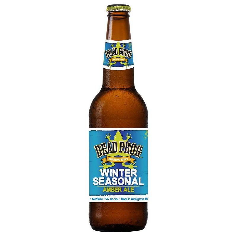 DEAD FROG - WINTER SEASONAL AMBER ALE Canadian Domestic Beer
