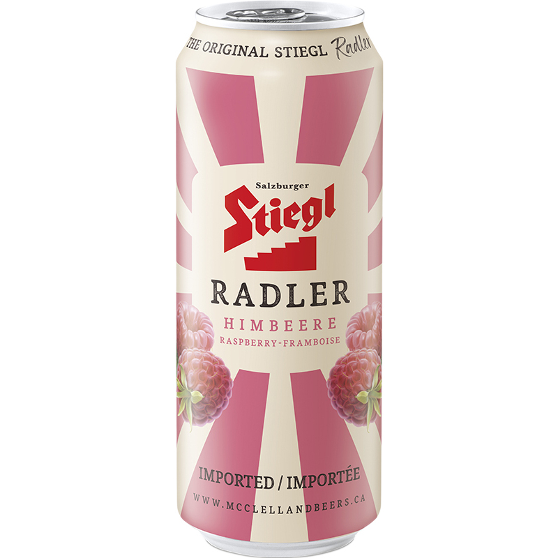 STIEGL - RASPBERRY RADLER HIMBEERE TALL CAN Austrian Import Beer
