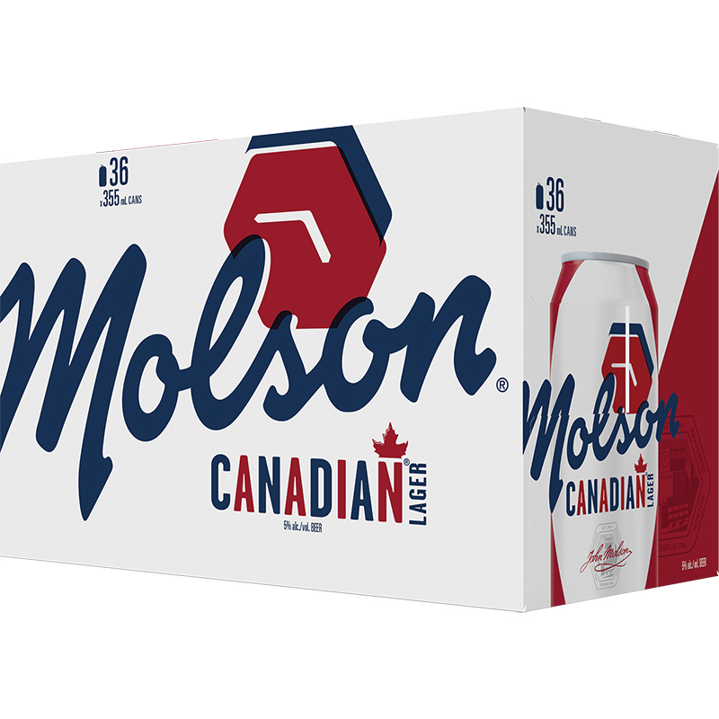 MOLSON - CANADIAN CAN Canadian Domestic Beer