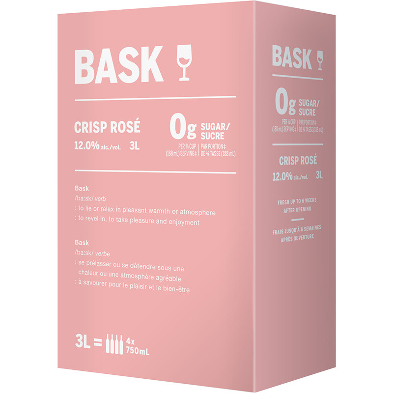BASK - ROSE Canadian Rose Wine