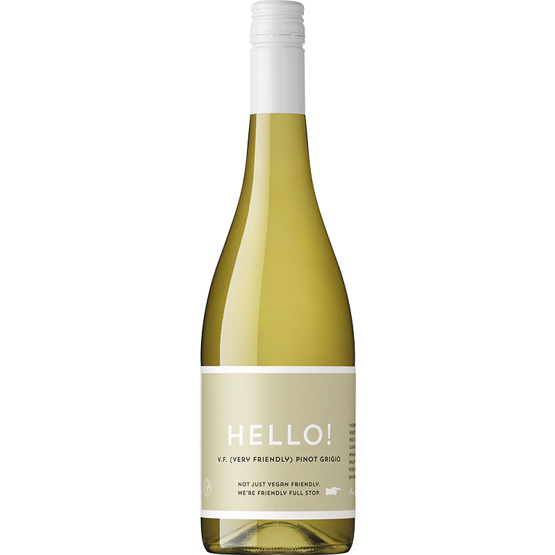 PINOT GRIGIO - HELLO VEGAN Australian White Wine