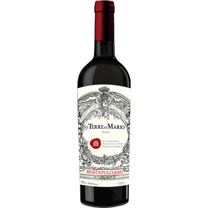 MONTEPULCIANO D'ABRUZZO - TERRE DI MARIO Italian Red Wine