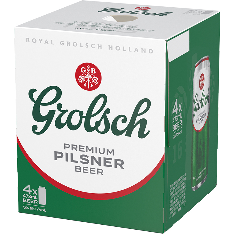 GROLSCH PREMIUM PILSNER TALL CAN Canadian Domestic Beer