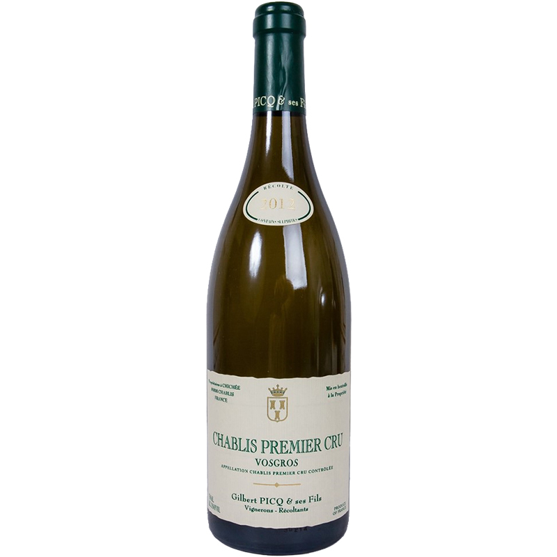 CHABLIS 1ER CRU VOSGROS - GILBERT PICQ French White Wine