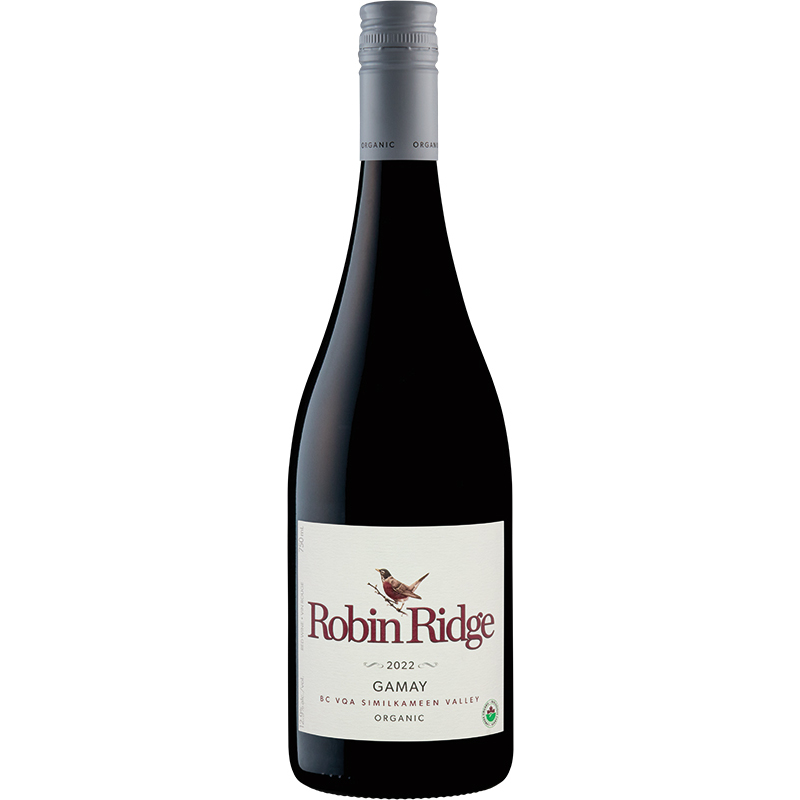ROBIN RIDGE - GAMAY ORGANIC Canadian Red Wine