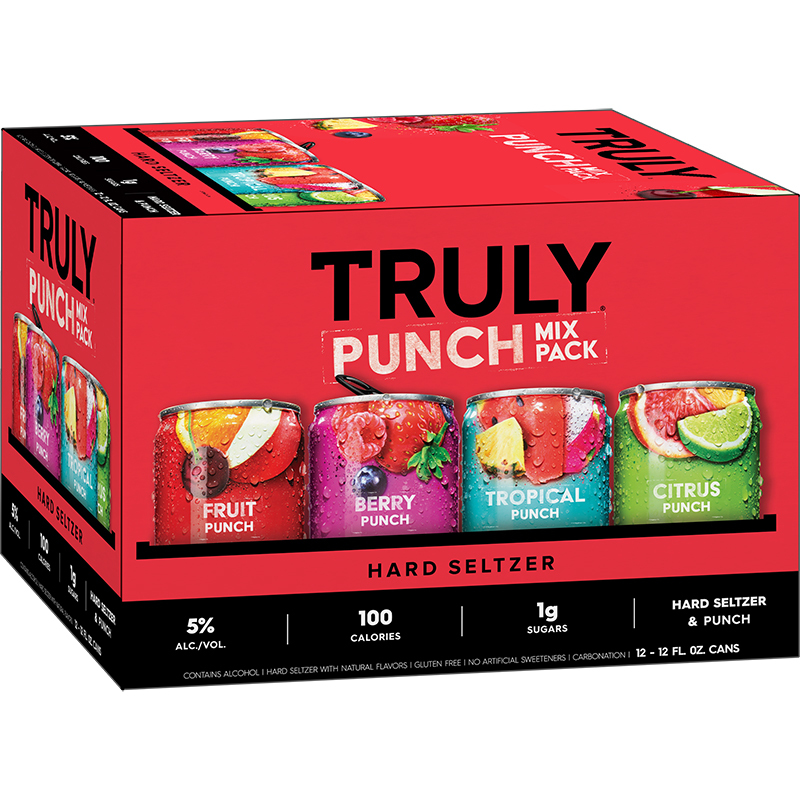TRULY - HARD SELTZER PUNCH MIXED PACK CAN Canadian Coolers