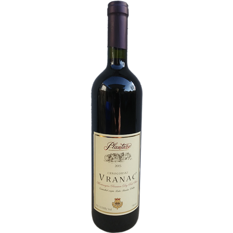VRANAC - PLANTAZE Montenegro Red Wine