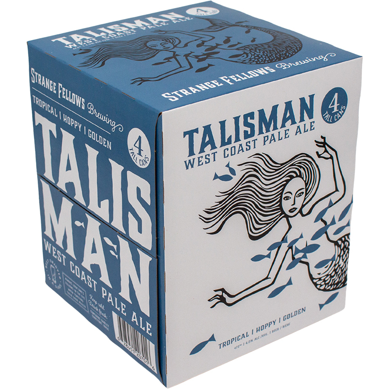STRANGE FELLOWS BREWING - TALISMAN PALE ALE CAN Canadian Domestic Beer