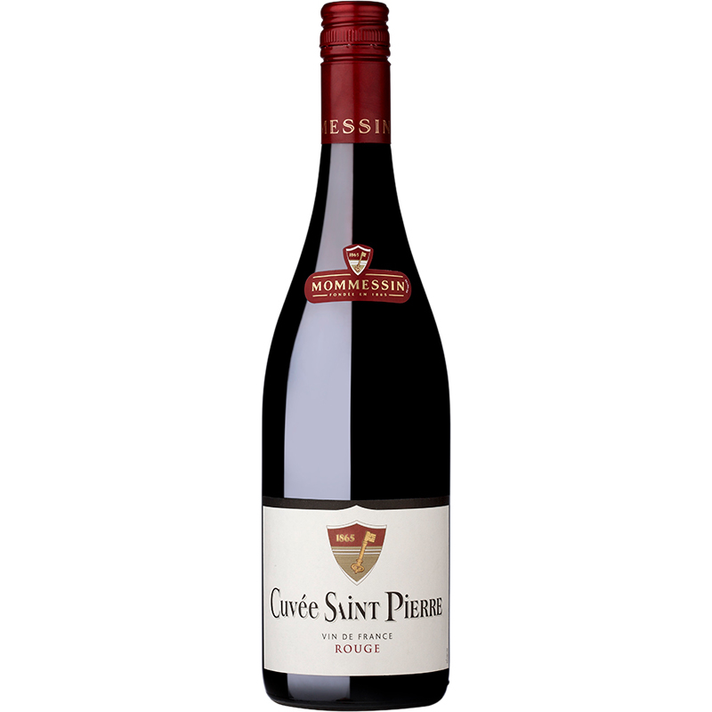 VIN DE FRANCE ROUGE - MOMMESSIN CUVEE SAINT PIERRE French Red Wine