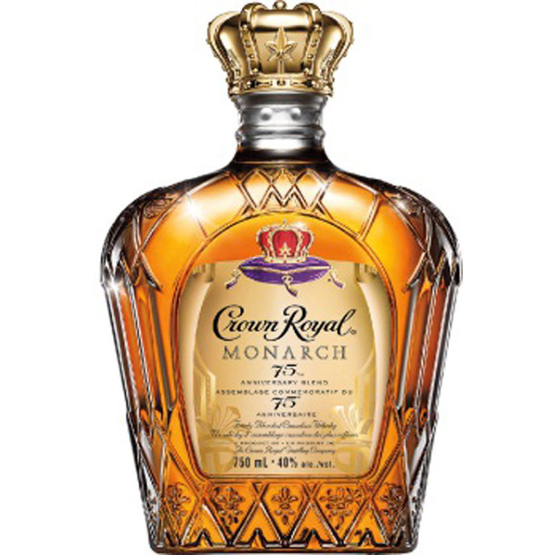 CROWN ROYAL - MONARCH 75TH ANNIVERSARY BLEND Canadian Whisky / Whiskey