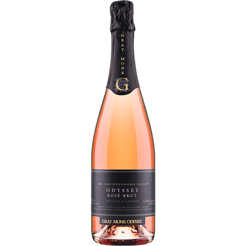 GRAY MONK - ODYSSEY ROSE BRUT 2020 Canadian Sparkling Wine
