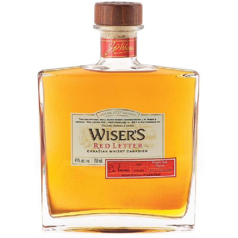 J.P. WISERS - RED LETTER 2013 RELEASE VIRGIN CASK FINISH Canadian ...