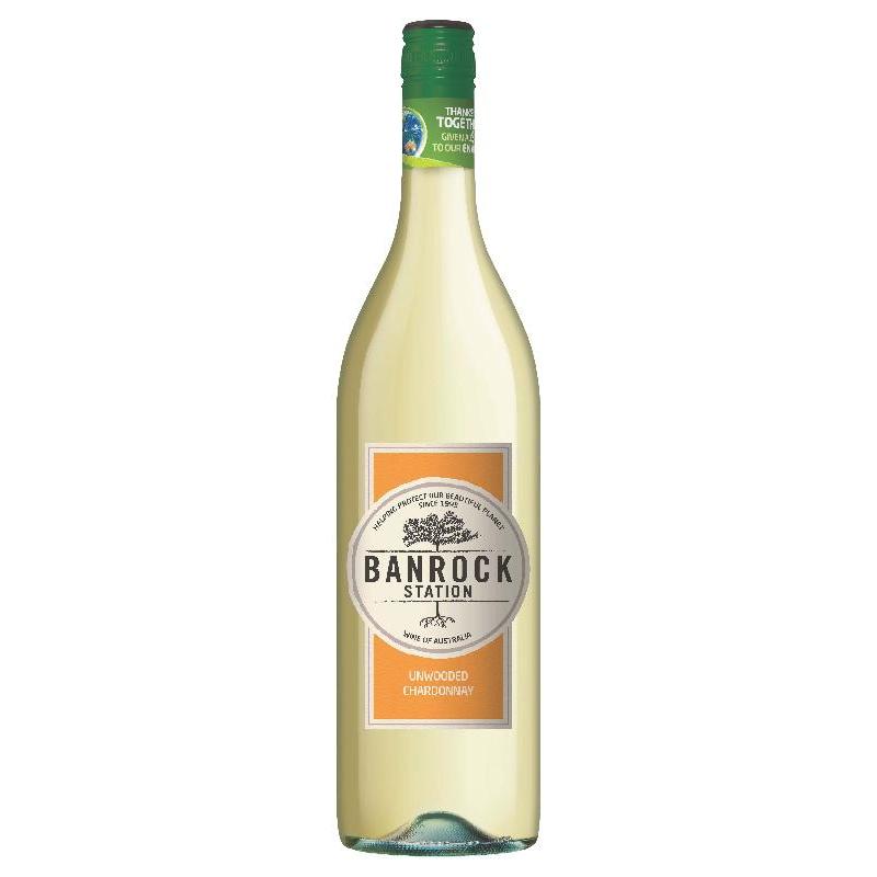CHARDONNAY - BANROCK STATION UNWOODED Australian White Wine
