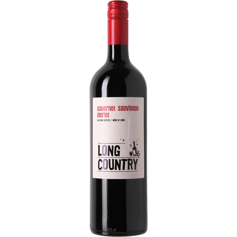 CABERNET SAUVIGNON MERLOT - LONG COUNTRY Chilean Red Wine