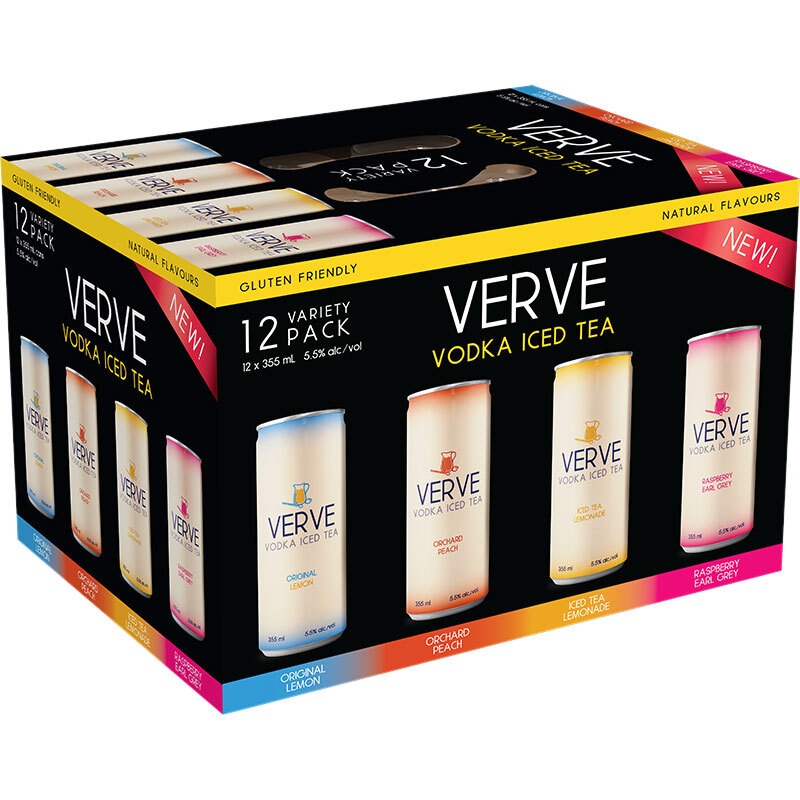 VERVE - VODKA ICED TEA MIX PACK CAN Canadian Coolers
