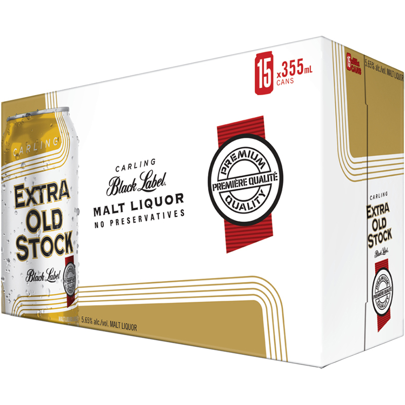 CARLING - EXTRA OLD STOCK CAN Canadian Domestic Beer