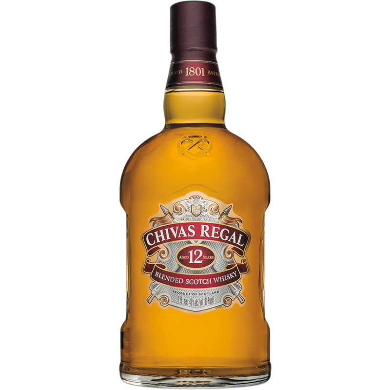 CHIVAS REGAL - 12 YEAR OLD Scottish Whisky / Whiskey