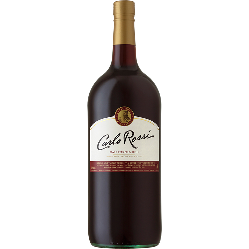 (REPACK) CALIFORNIA RED - CARLO ROSSI American Red Wine