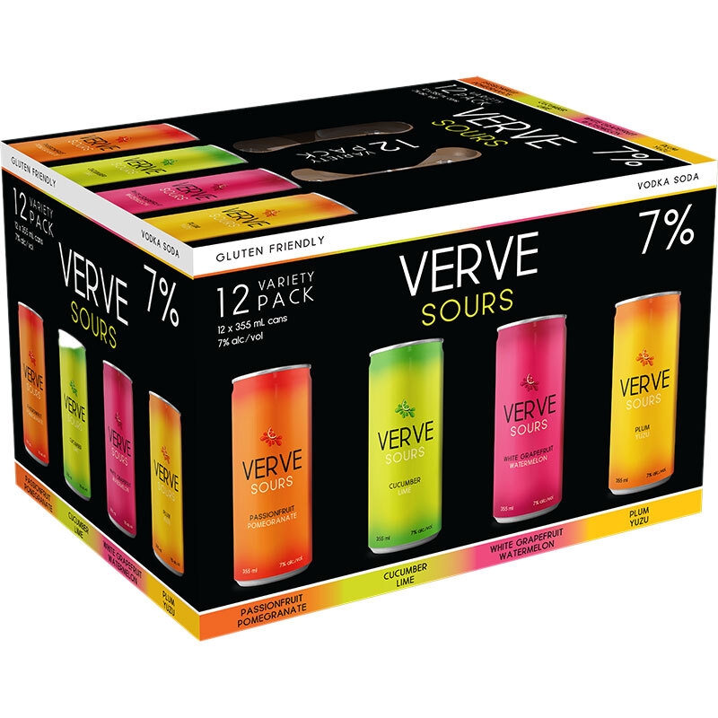 VERVE - VODKA SODA SOUR MIX CAN PACK Canadian Coolers