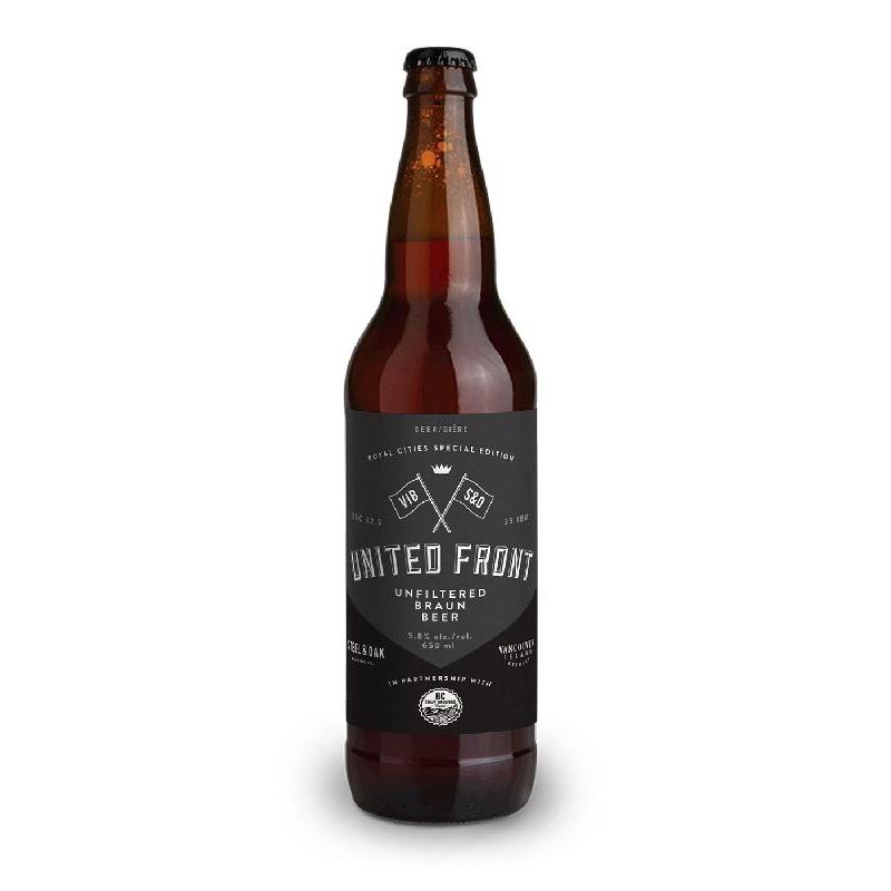 UNITED FRONT COLLABORATION BREW Canadian Domestic Beer