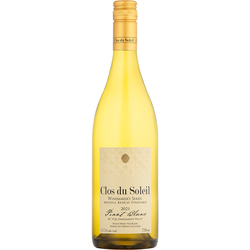 CLOS DU SOLEIL - PINOT BLANC 2021 Canadian White Wine