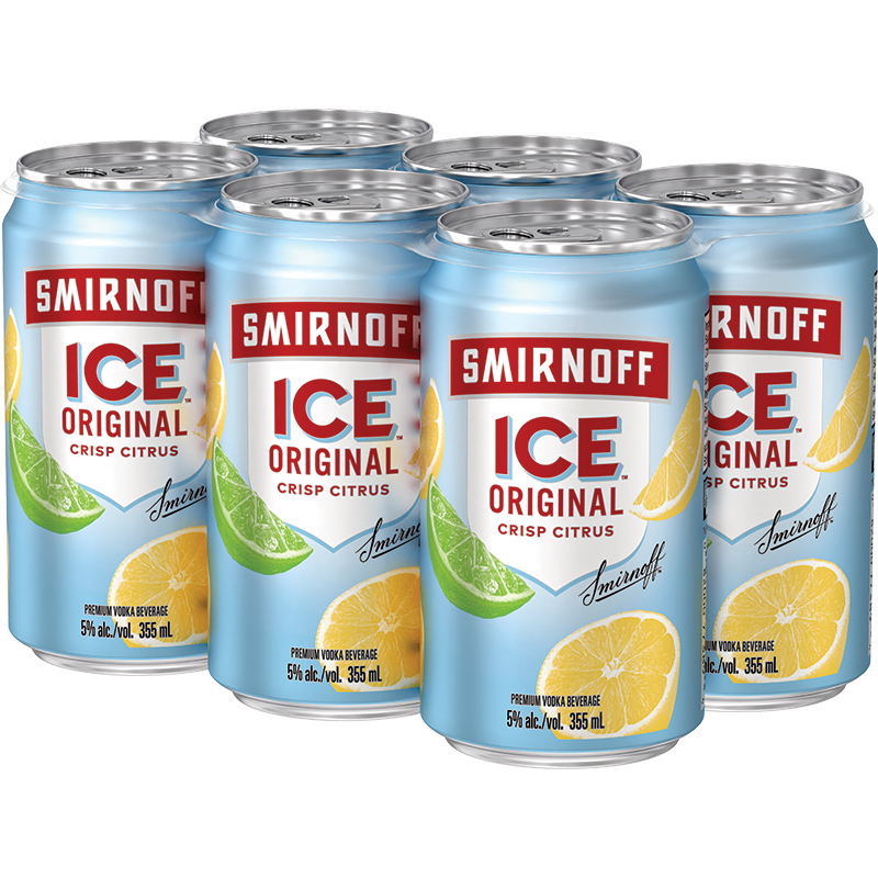 SMIRNOFF - ICE CAN Canadian Coolers