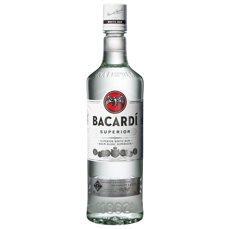 BACARDI - SUPERIOR WHITE PET Canadian Rum