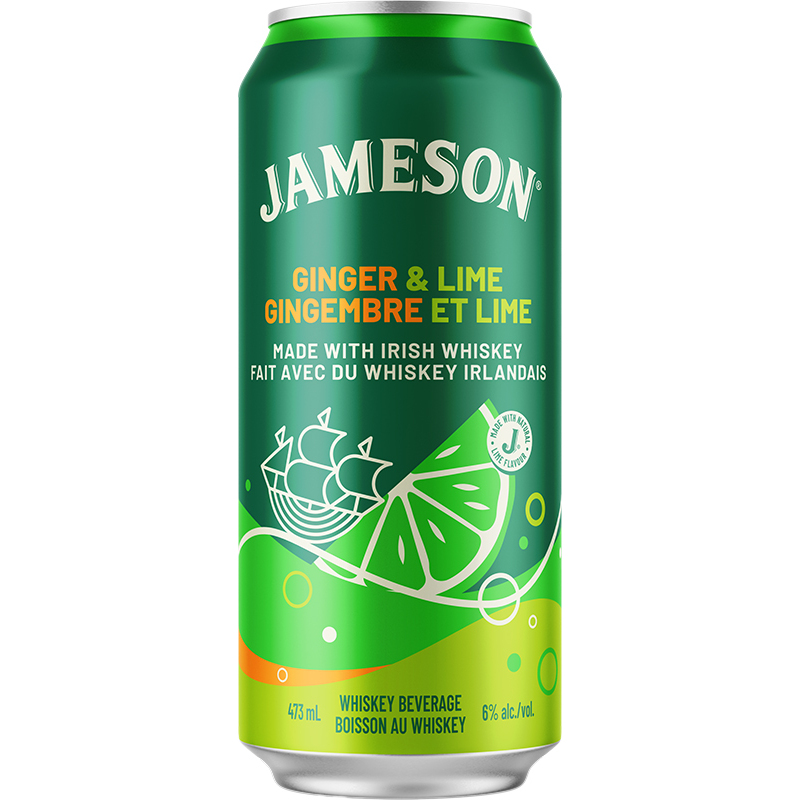 JAMESON - GINGER AND LIME TALL CAN Irish Coolers