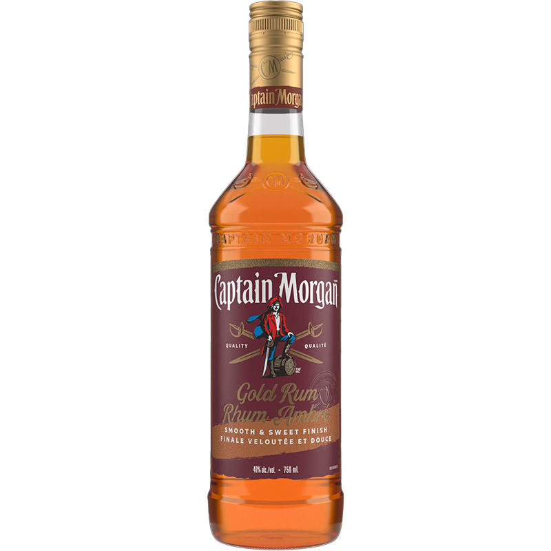 CAPTAIN MORGAN - GOLD Canadian Rum