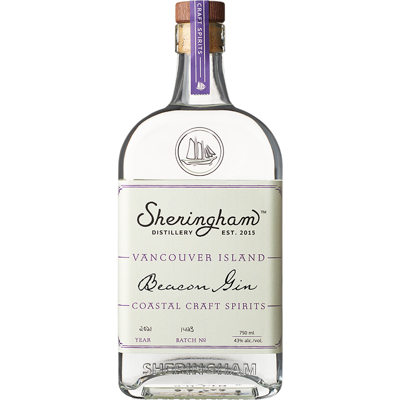 SHERINGHAM DISTILLERY - BEACON GIN Canadian Gin
