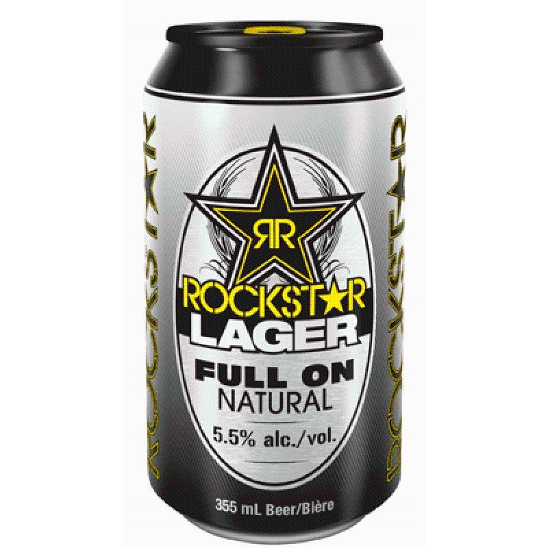ROCKSTAR LAGER CAN Canadian Domestic Beer