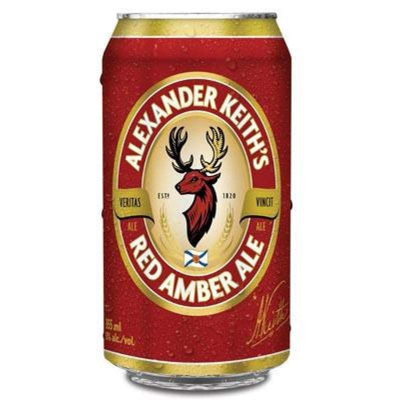 ALEXANDER KEITH'S - RED AMBER ALE CAN Canadian Domestic Beer