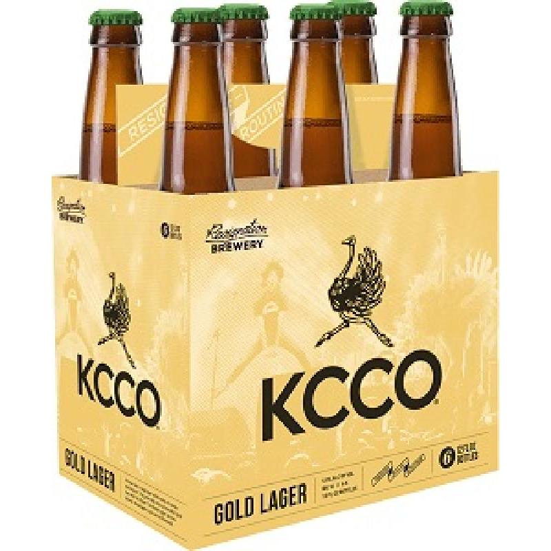 RESIGNATION BREWING - K C C O GOLD LAGER American Import Beer
