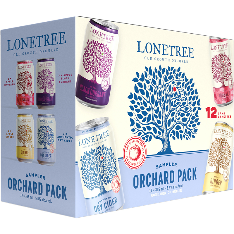 LONETREE ORCHARD SAMPLER CAN Canadian Cider