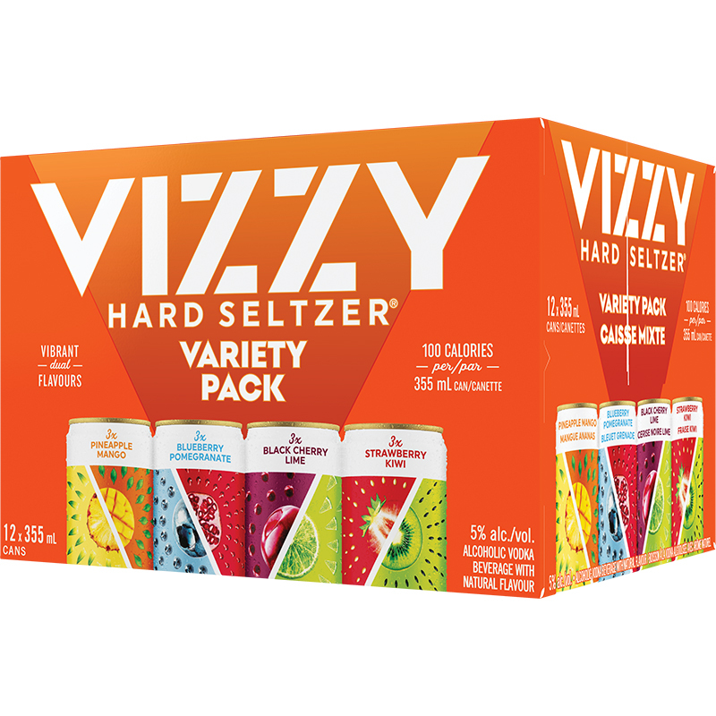 VIZZY HARD SELTZER - MIXER PACK CAN Canadian Coolers