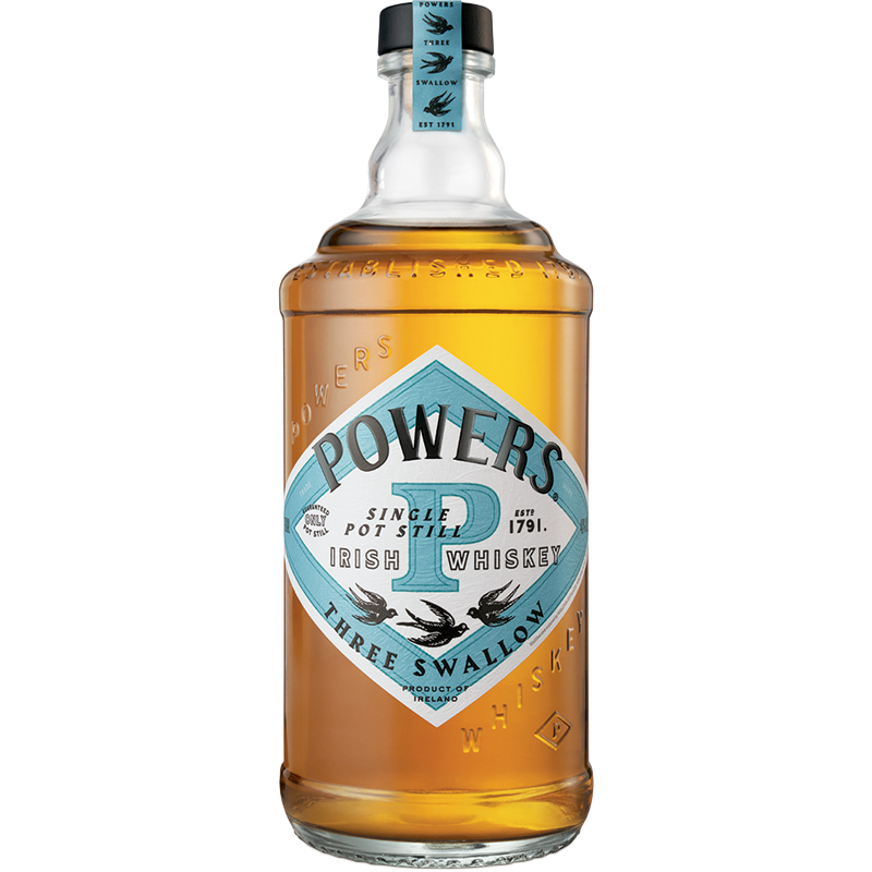 POWERS - THREE SWALLOW IRISH WHISKEY Irish Whisky / Whiskey