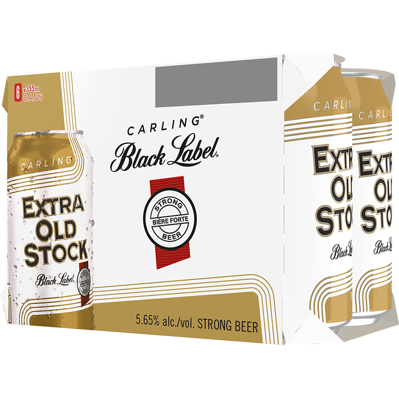 CARLING - EXTRA OLD STOCK CAN Canadian Domestic Beer