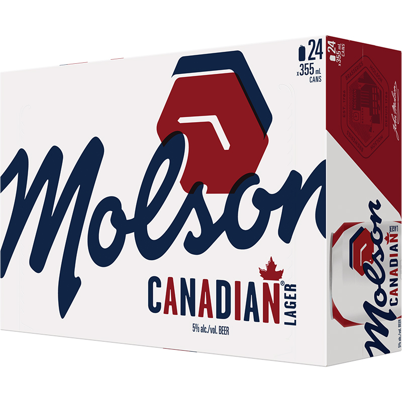 MOLSON - CANADIAN CAN Canadian Domestic Beer