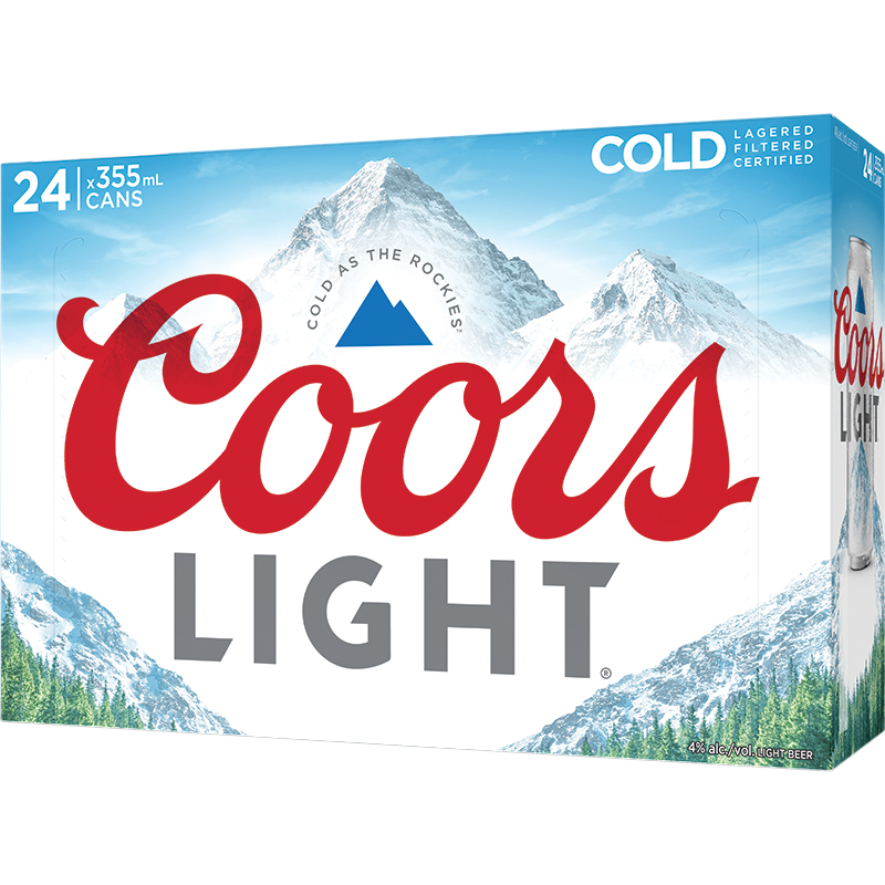 COORS LIGHT - CAN Canadian Domestic Beer