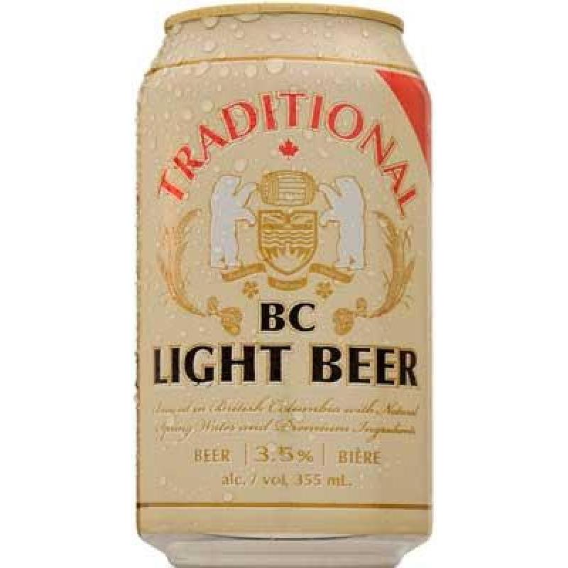 PACIFIC WESTERN - TRADITIONAL LIGHT CAN Canadian Domestic Beer