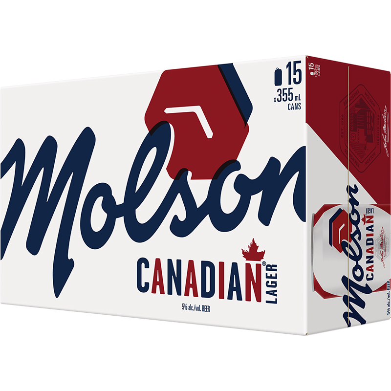 MOLSON - CANADIAN CAN Canadian Domestic Beer